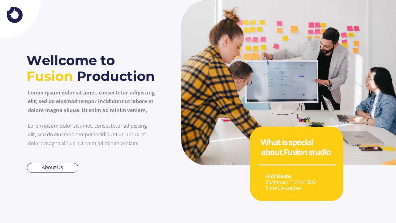 Fusion - Business PowerPoint Template, Presentation Templates ...