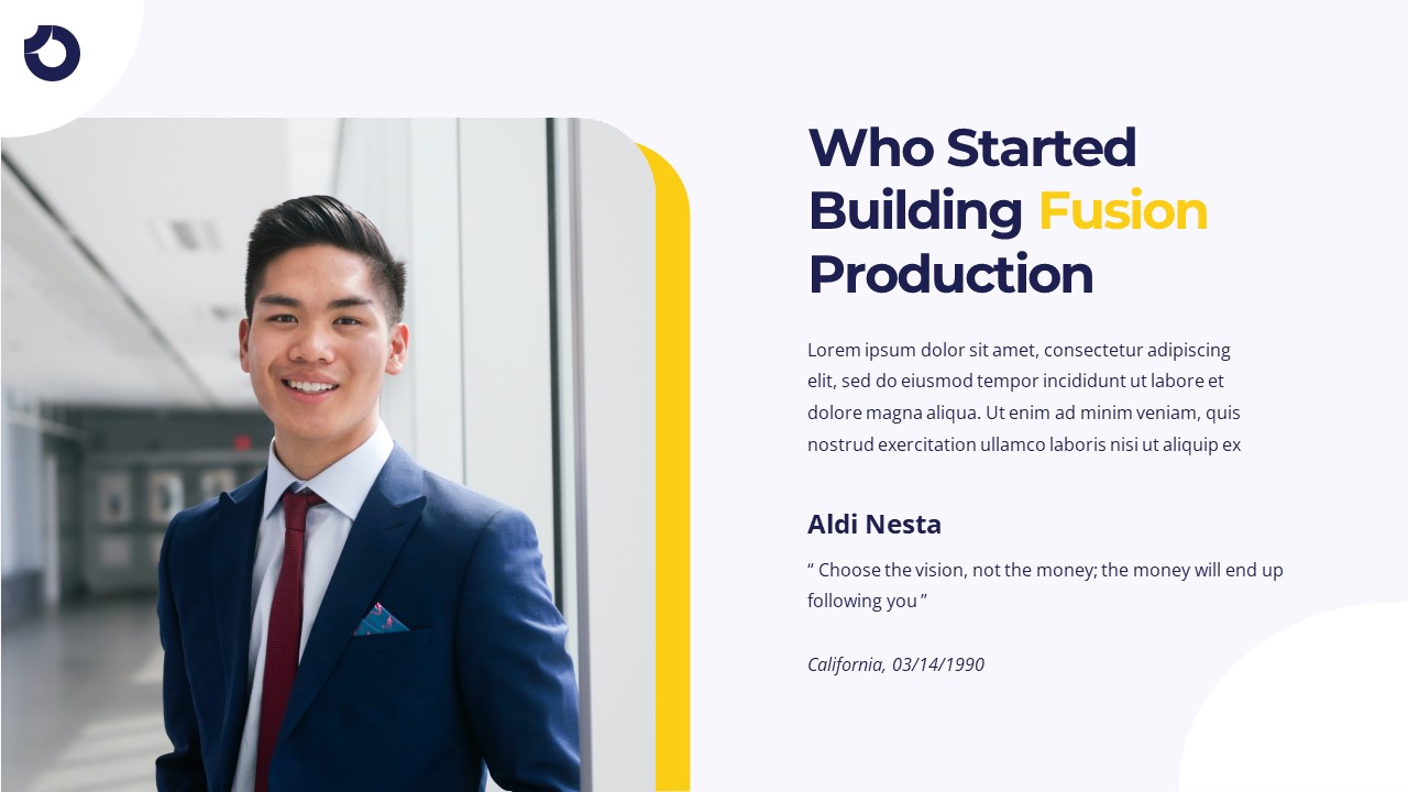 Fusion - Business PowerPoint Template, Presentation Templates ...