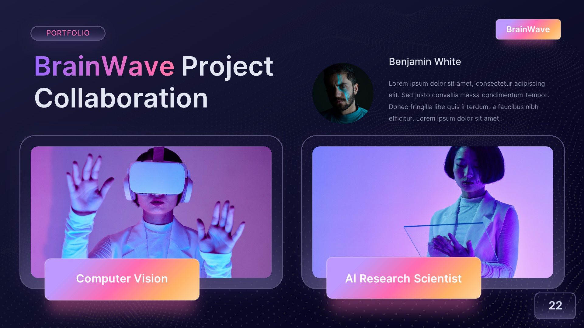 BrainWave – Artificial Intelligence AI Keynote Template, Presentation ...