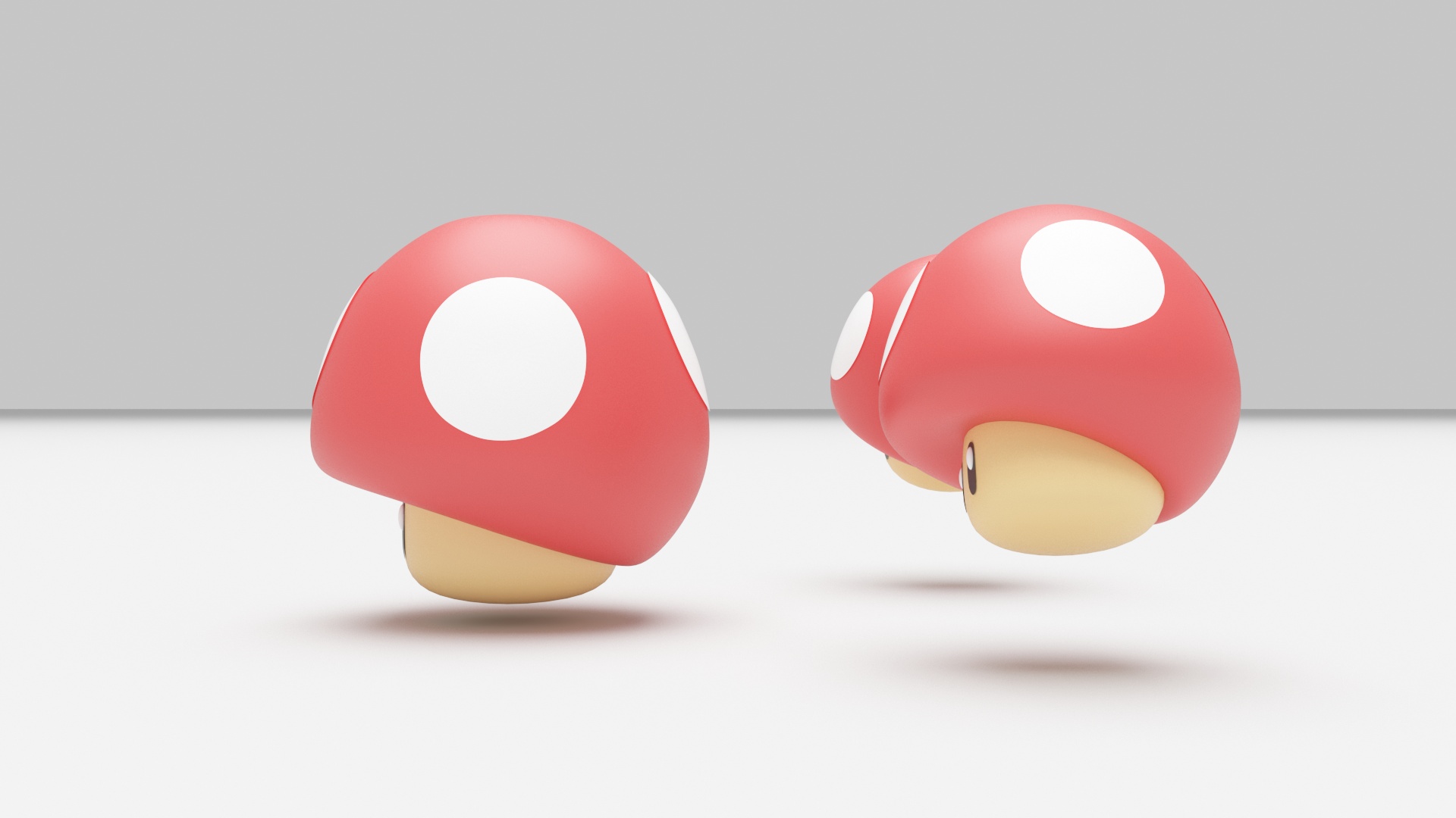 Super Mushroom - Super Mario Bros by X-Point | 3DOcean