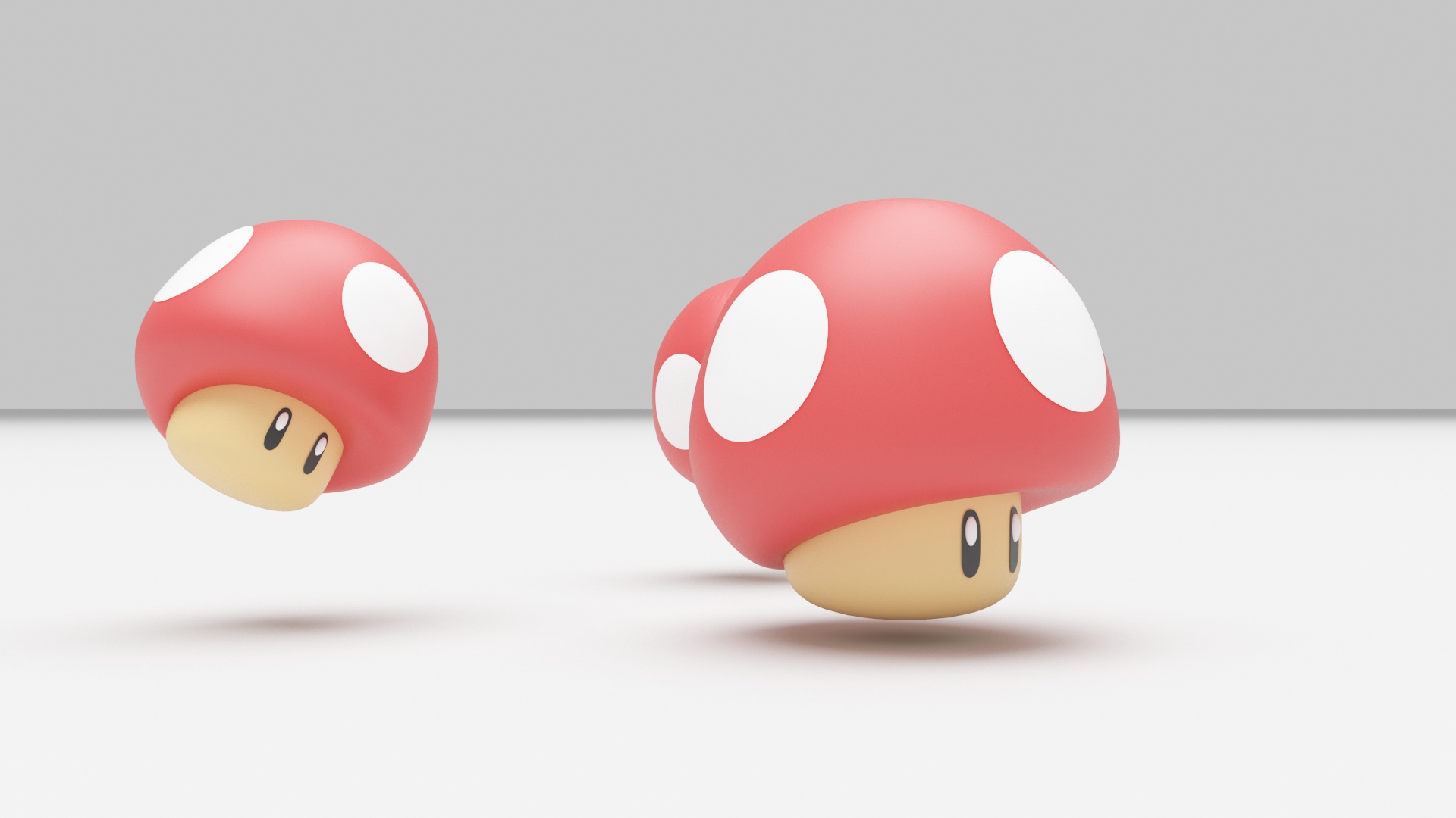 Super Mushroom - Super Mario Bros by X-Point | 3DOcean