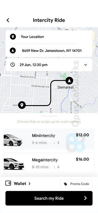 4 App Template | Courier and Cab Booking | Courier Package Delivery ...