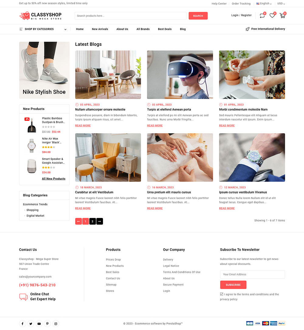 Classyshop - Premium Mega Store Prestashop 1.7 & 8.x Responsive Theme by codezeel