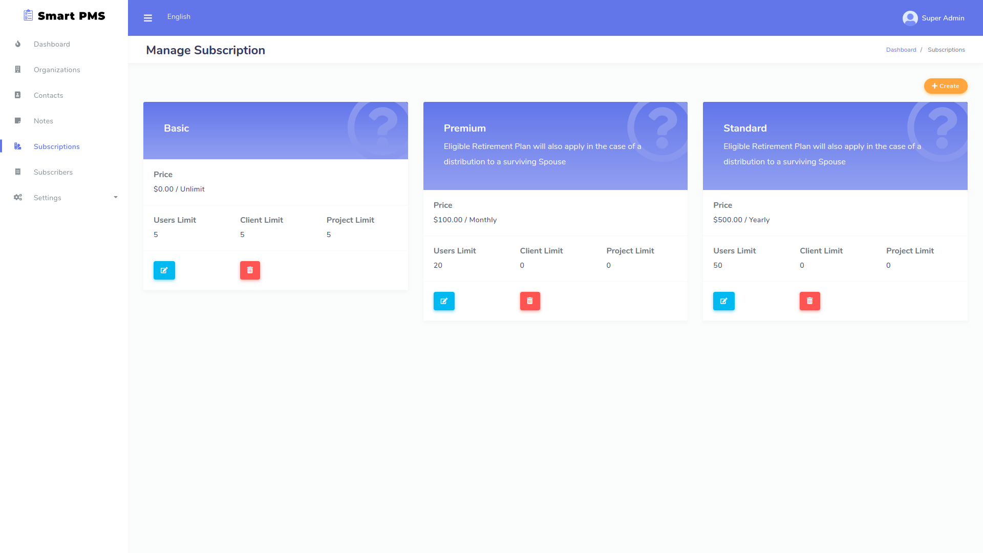 Smart PMS SaaS - Project Managment System by smartwebinfotech | CodeCanyon