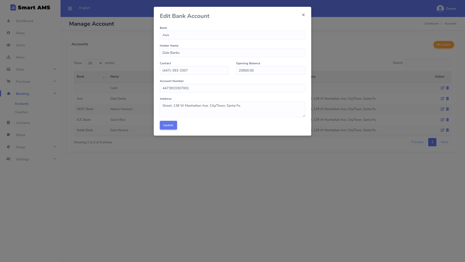 Smart AMS - Accounting & Billing Managment System by smartwebinfotech