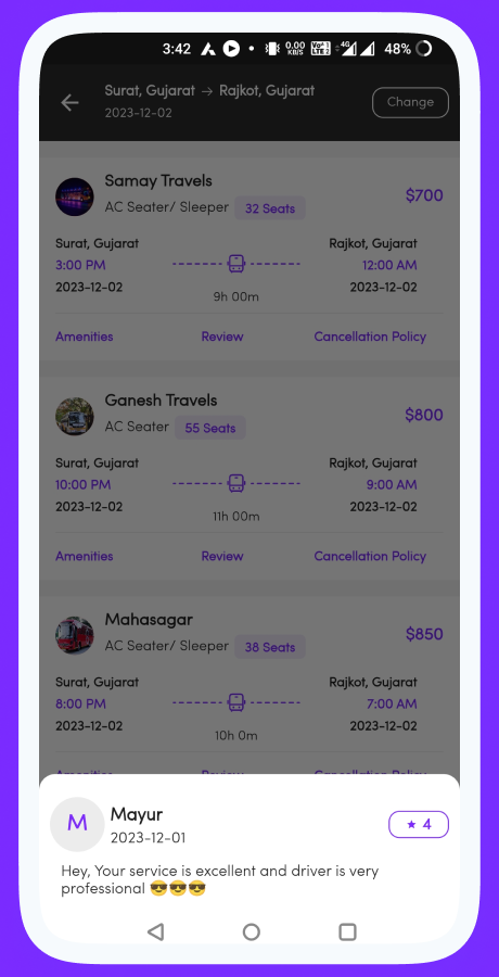 Zigzagbus - Online Bus Ticket Booking App | Bus Reservation System | RedBus Clone Complete ...