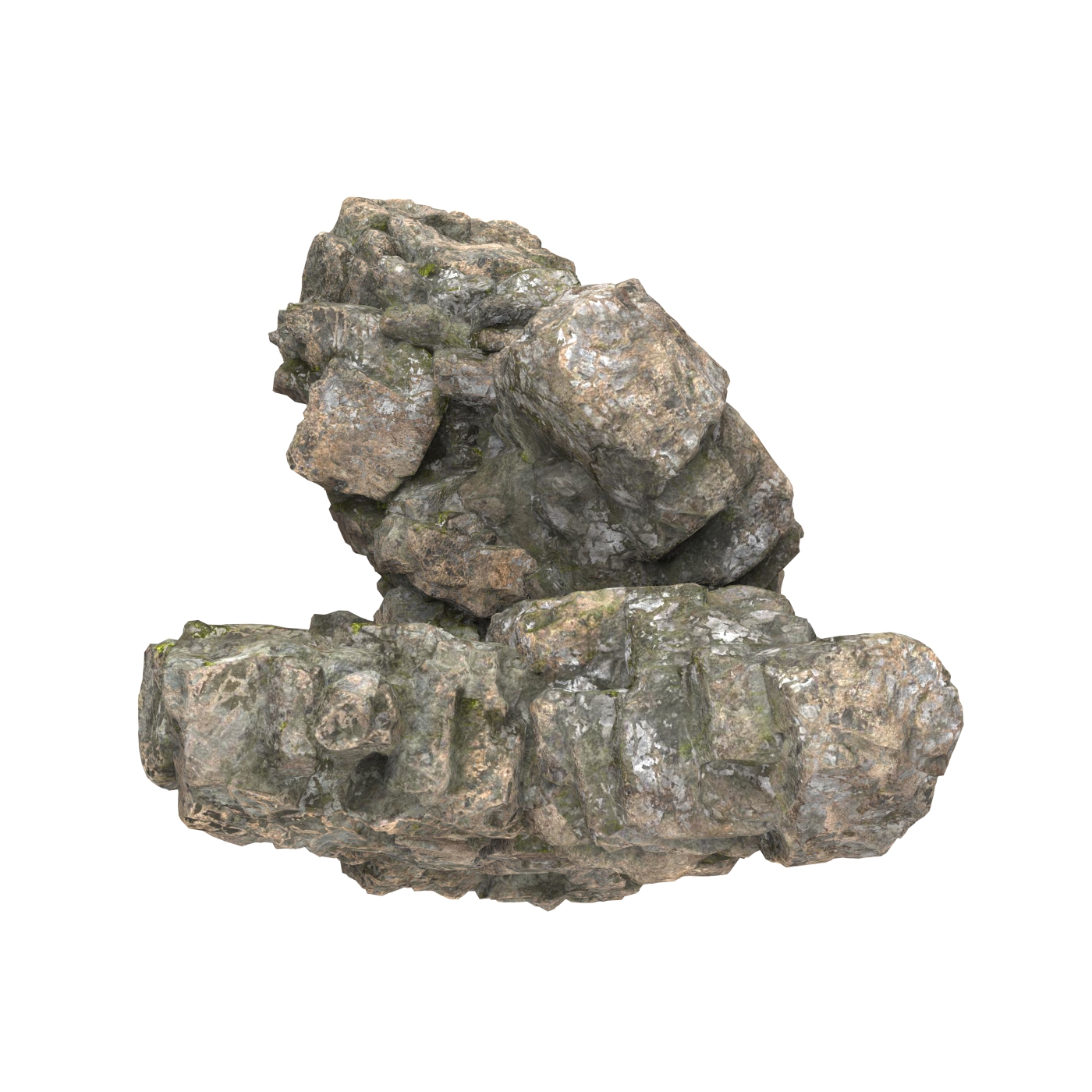 Realistic Mountain Rock Cliff 03 by cgsea | 3DOcean