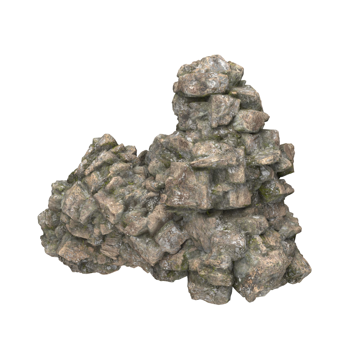 Realistic Mountain Rock Cliff 05 by cgsea | 3DOcean