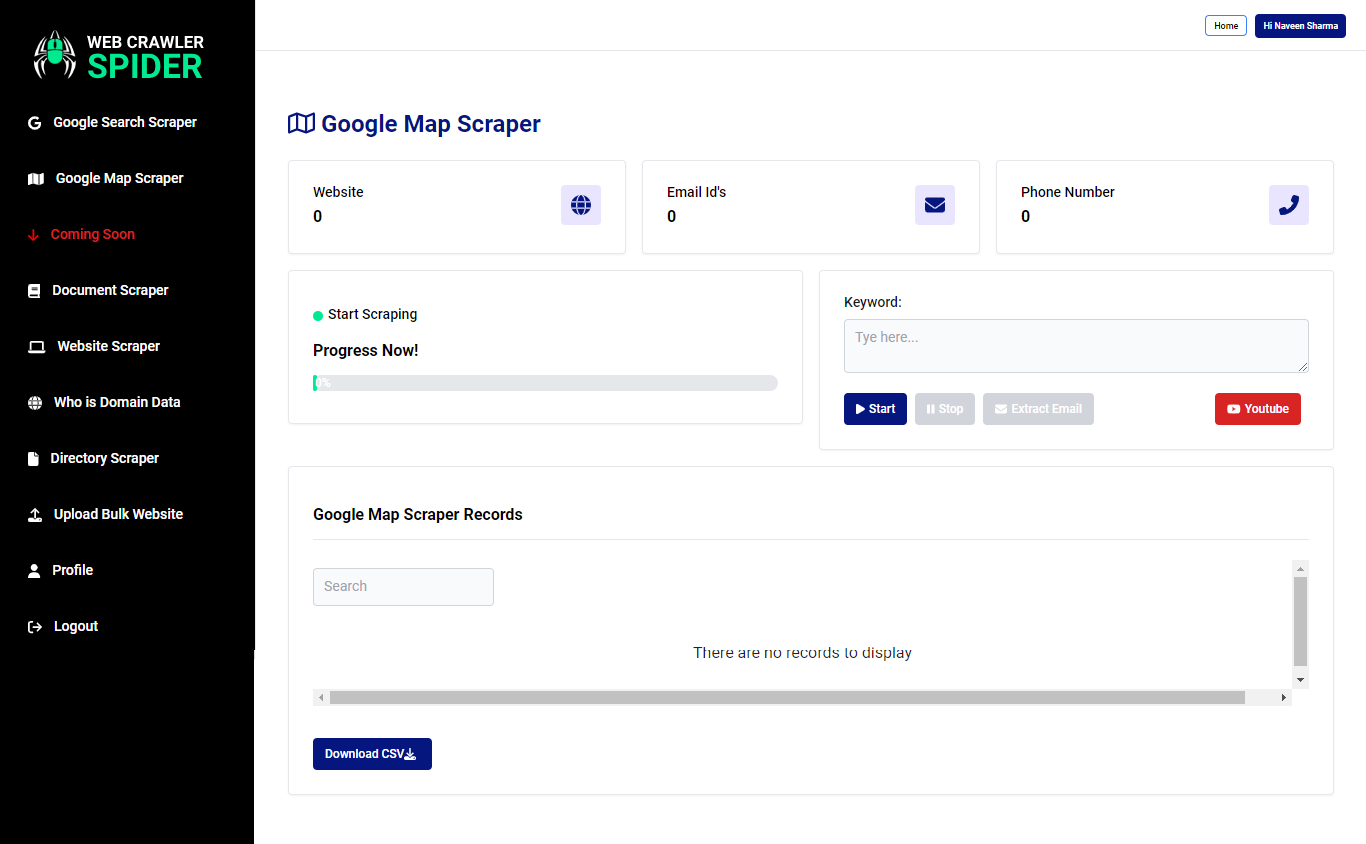 Web Crawler Spider by Designcollection | CodeCanyon