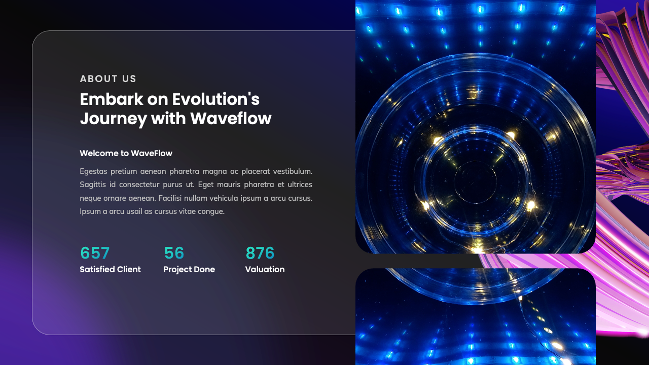 Waveflow Artificial Intelligence Keynote Template Presentation Templates