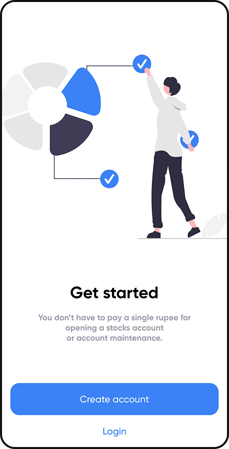 GoGrow: Stock Market Trading App | Charts | Wallet Android + iOS ...