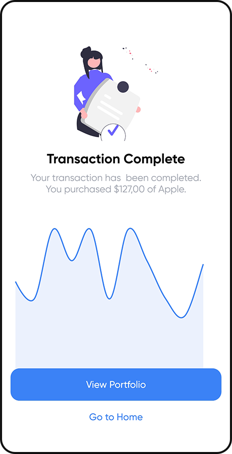 GoGrow: Stock Market Trading App | Charts | Wallet Android + iOS ...