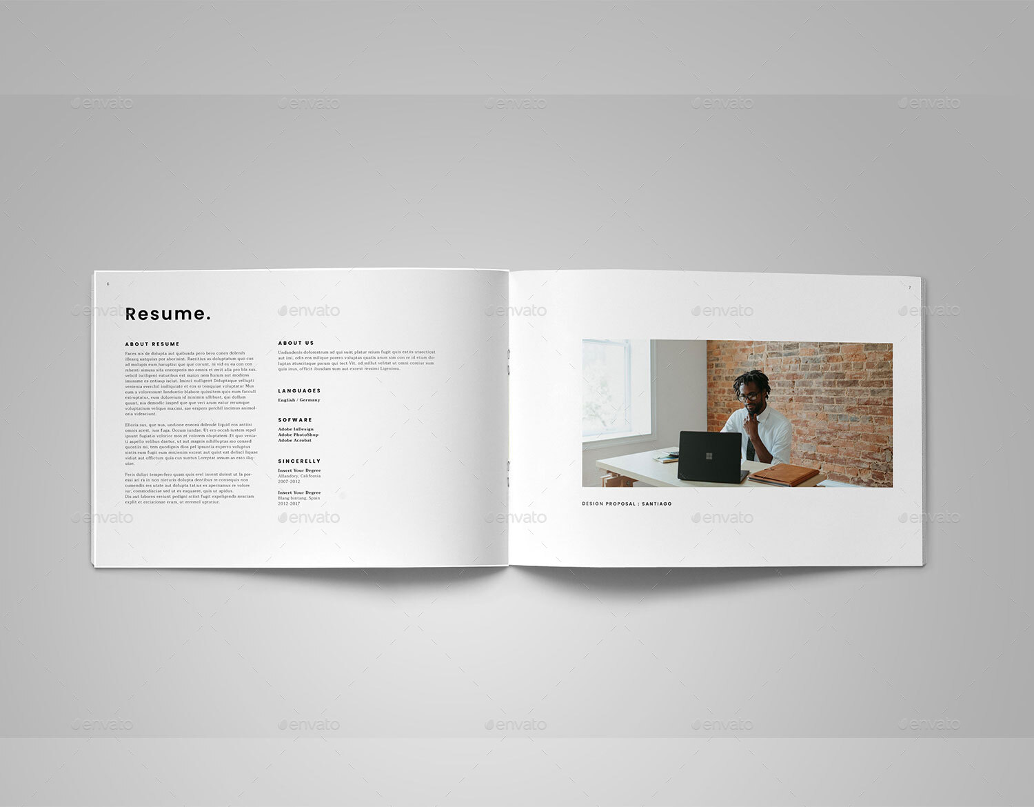 Graphic Design Proposal, Print Templates | GraphicRiver