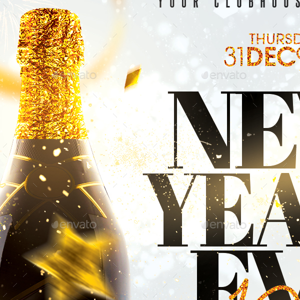 New Year, Print Templates | GraphicRiver