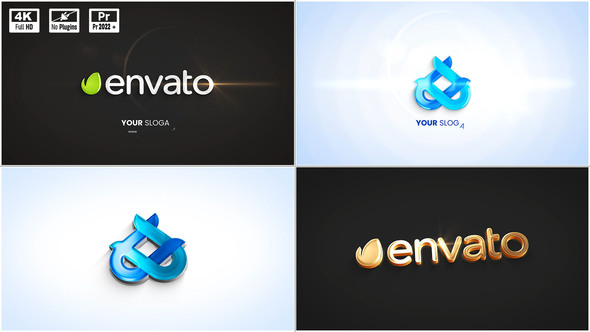 3D Strokes Logo Reveal, After Effects Project Files | VideoHive