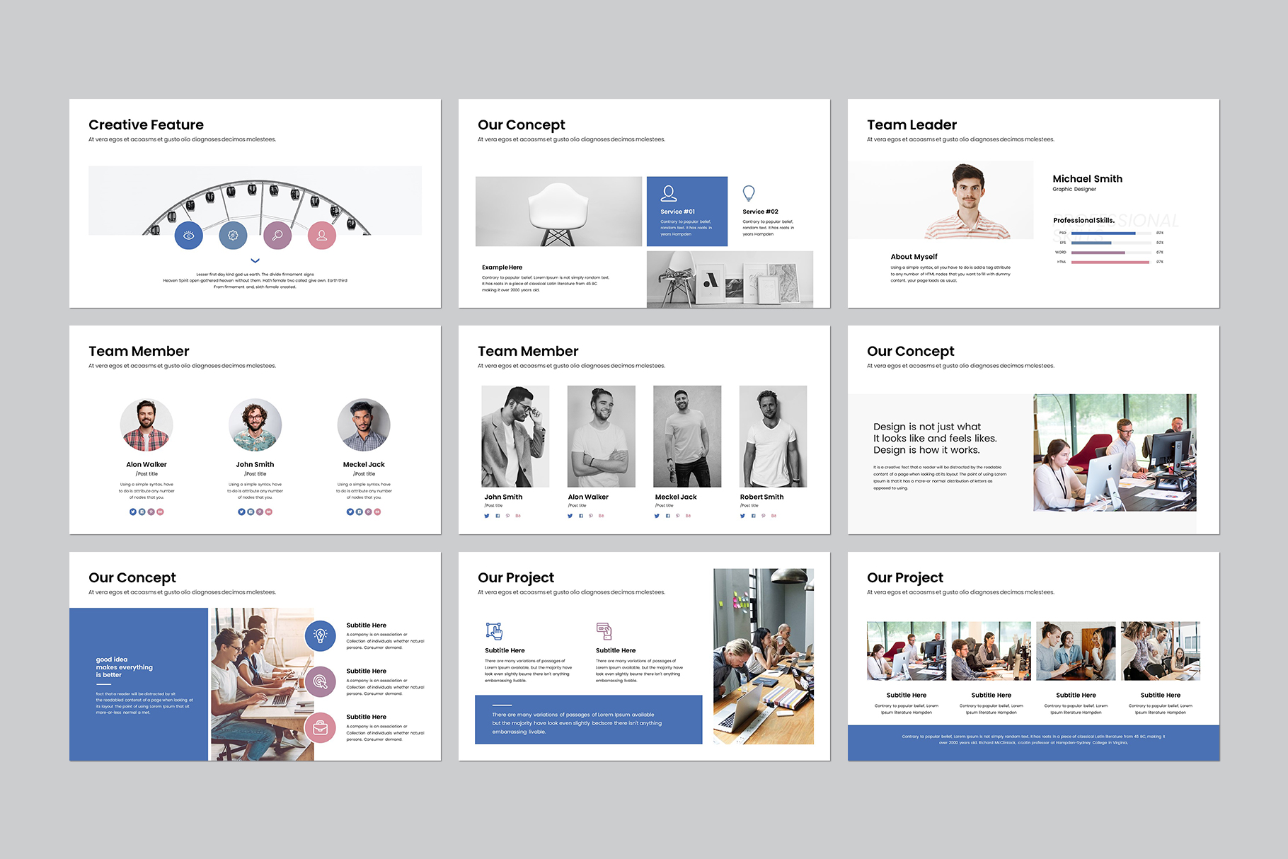 Vlog PowerPoint Template, Presentation Templates | GraphicRiver