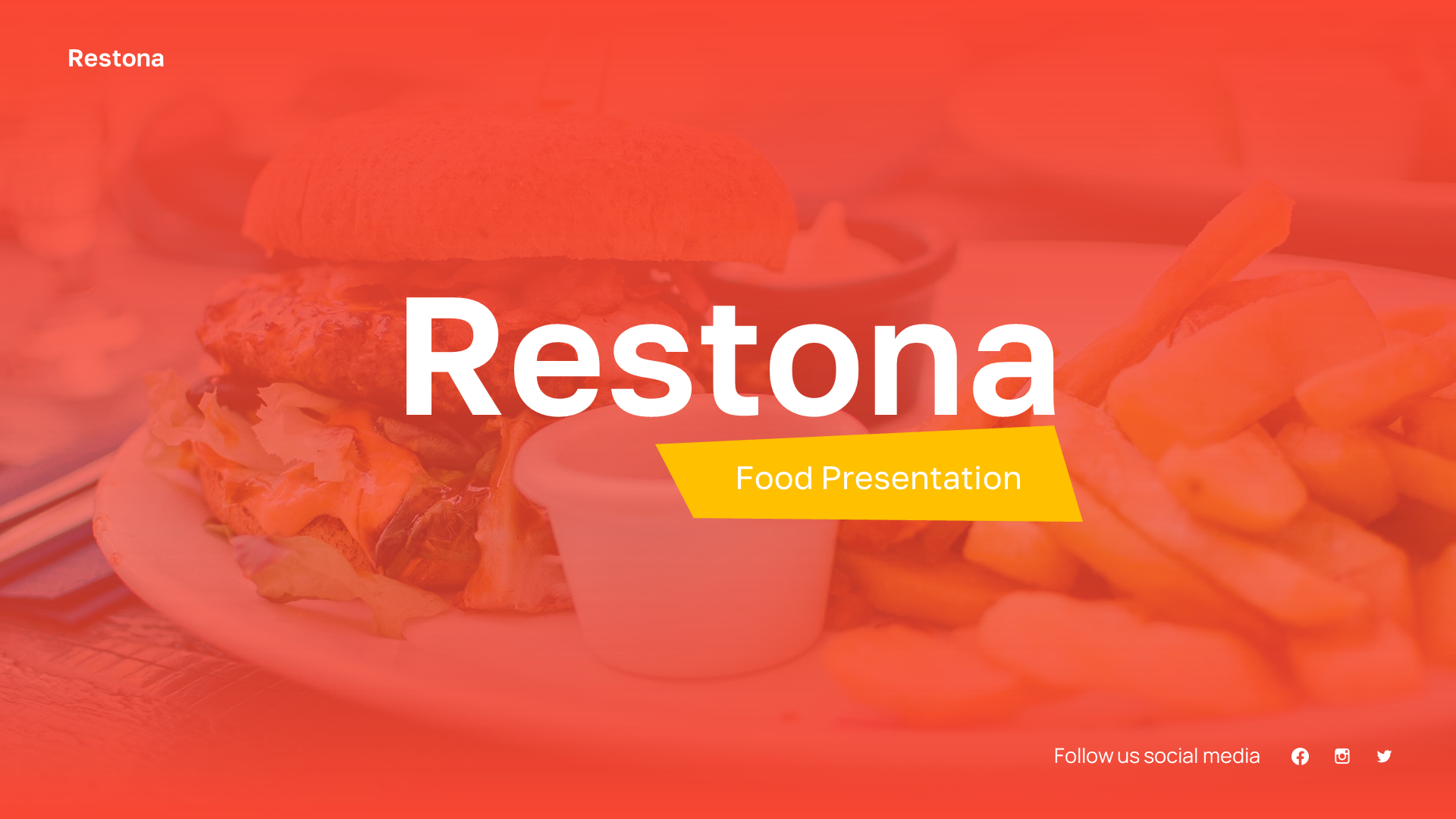 Restona - Food PowerPoint Template, Presentation Templates | GraphicRiver