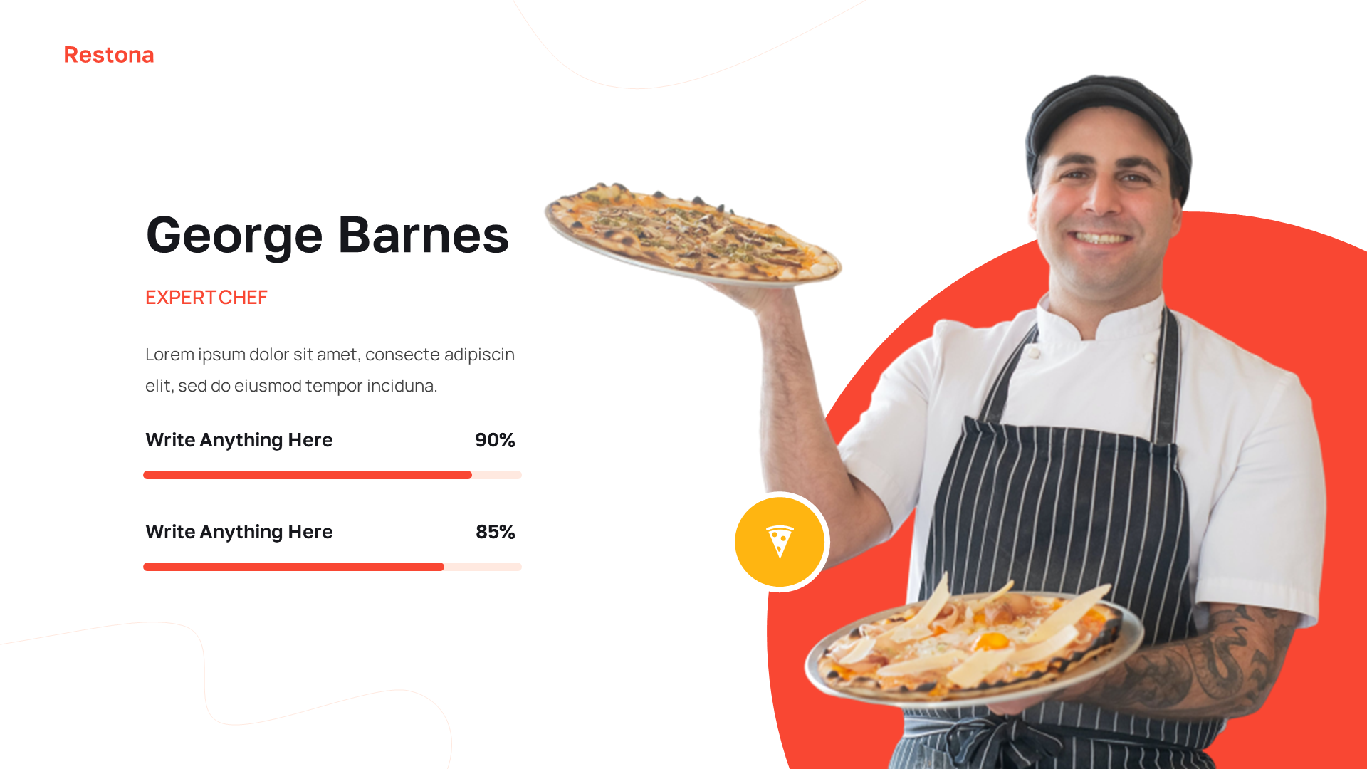Restona - Food Google Slides Template, Presentation Templates ...