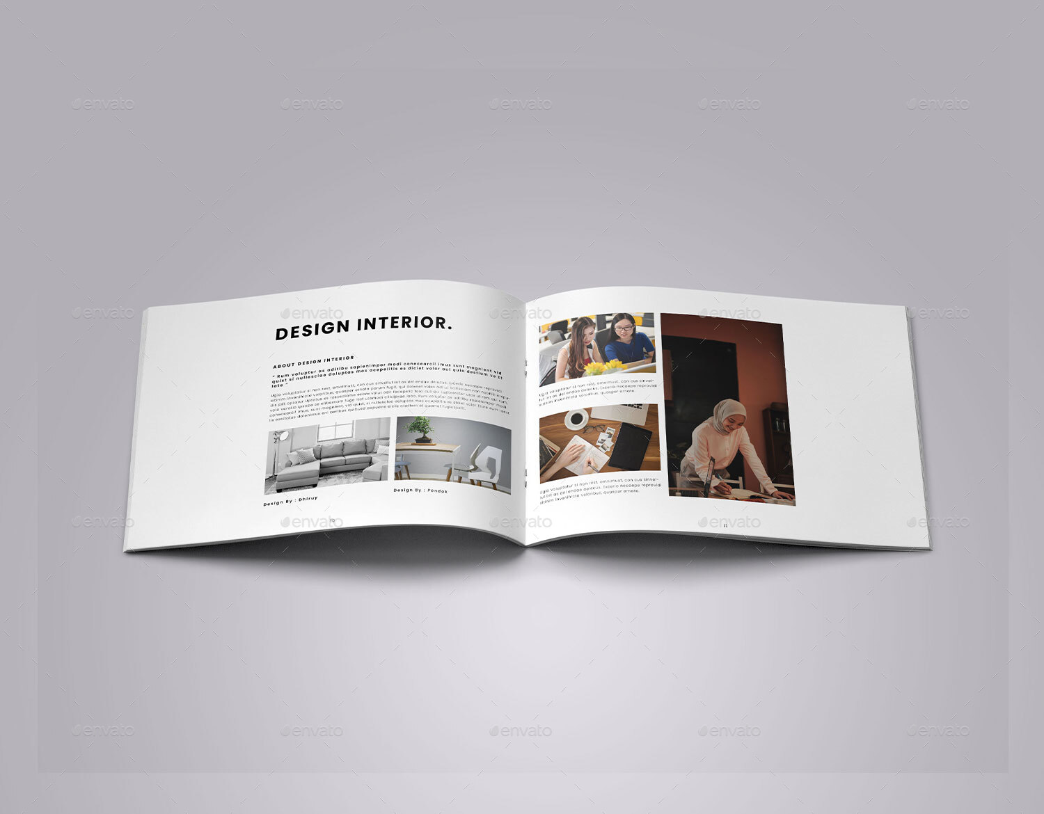 Interior Design Template, Print Templates | GraphicRiver