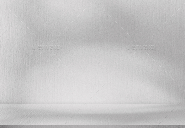 Background White Wall Studio,Kitchen Wall with Light,Shadow on Surface ...