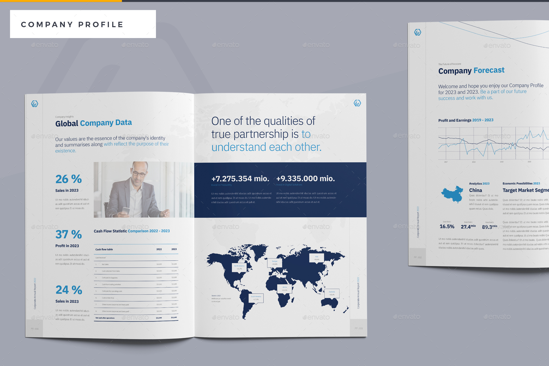 Company Profile, Print Templates | GraphicRiver