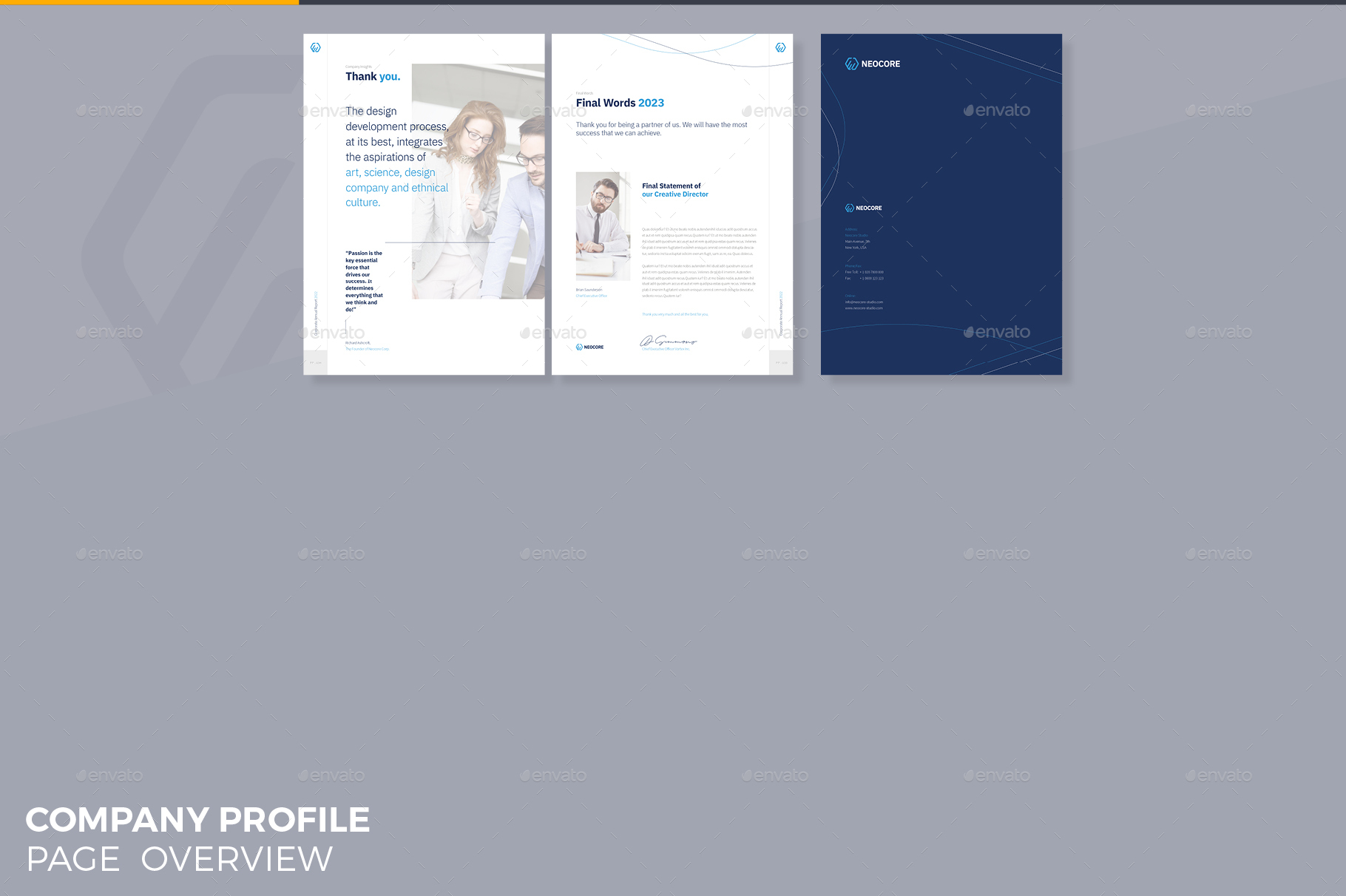 Company Profile, Print Templates | GraphicRiver