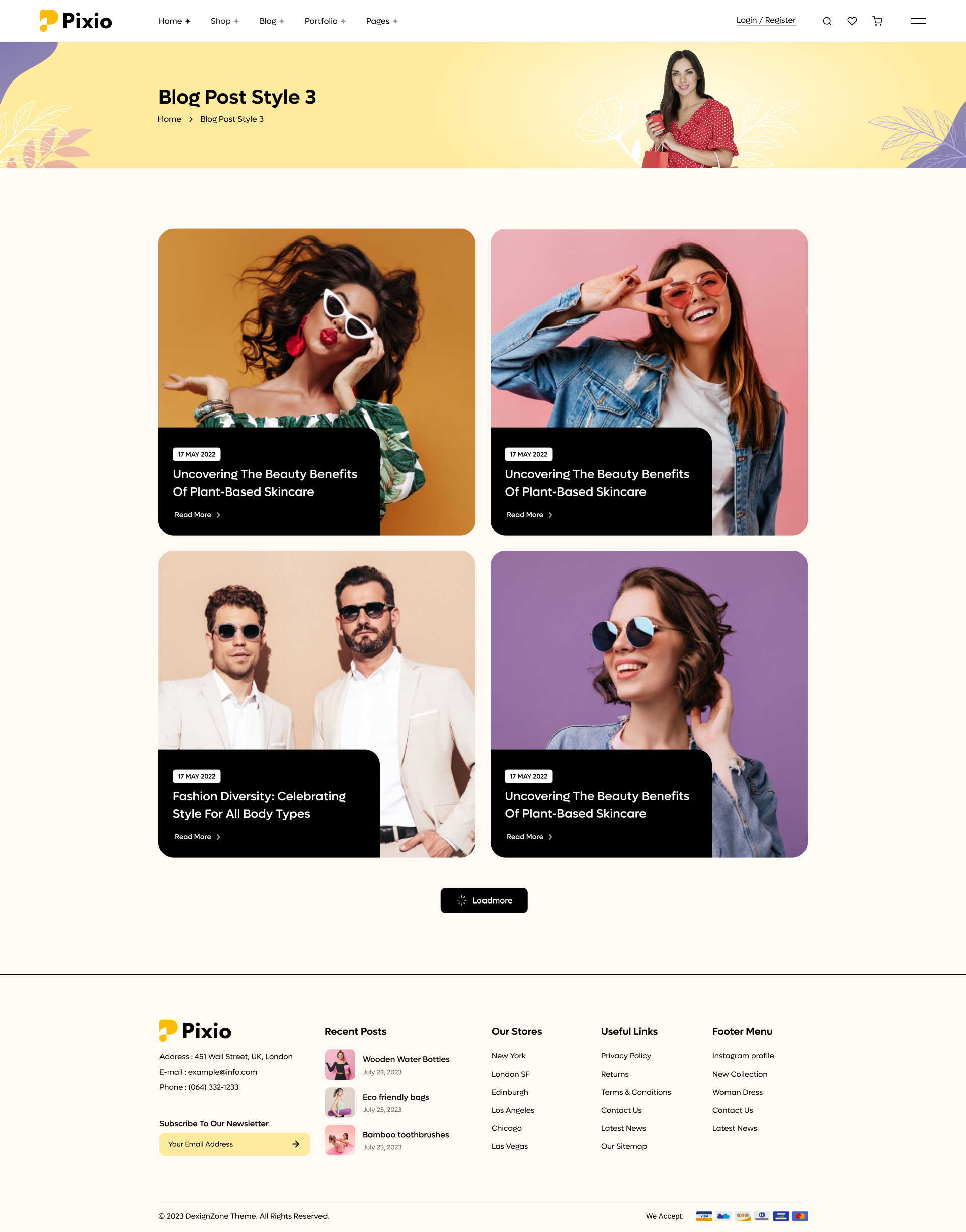 Pixio - eCommerce Figma Template by DexignZone | ThemeForest