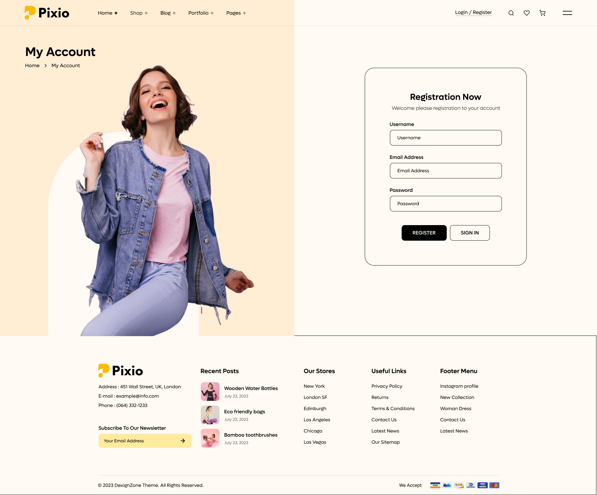 Pixio - eCommerce Figma Template by DexignZone | ThemeForest