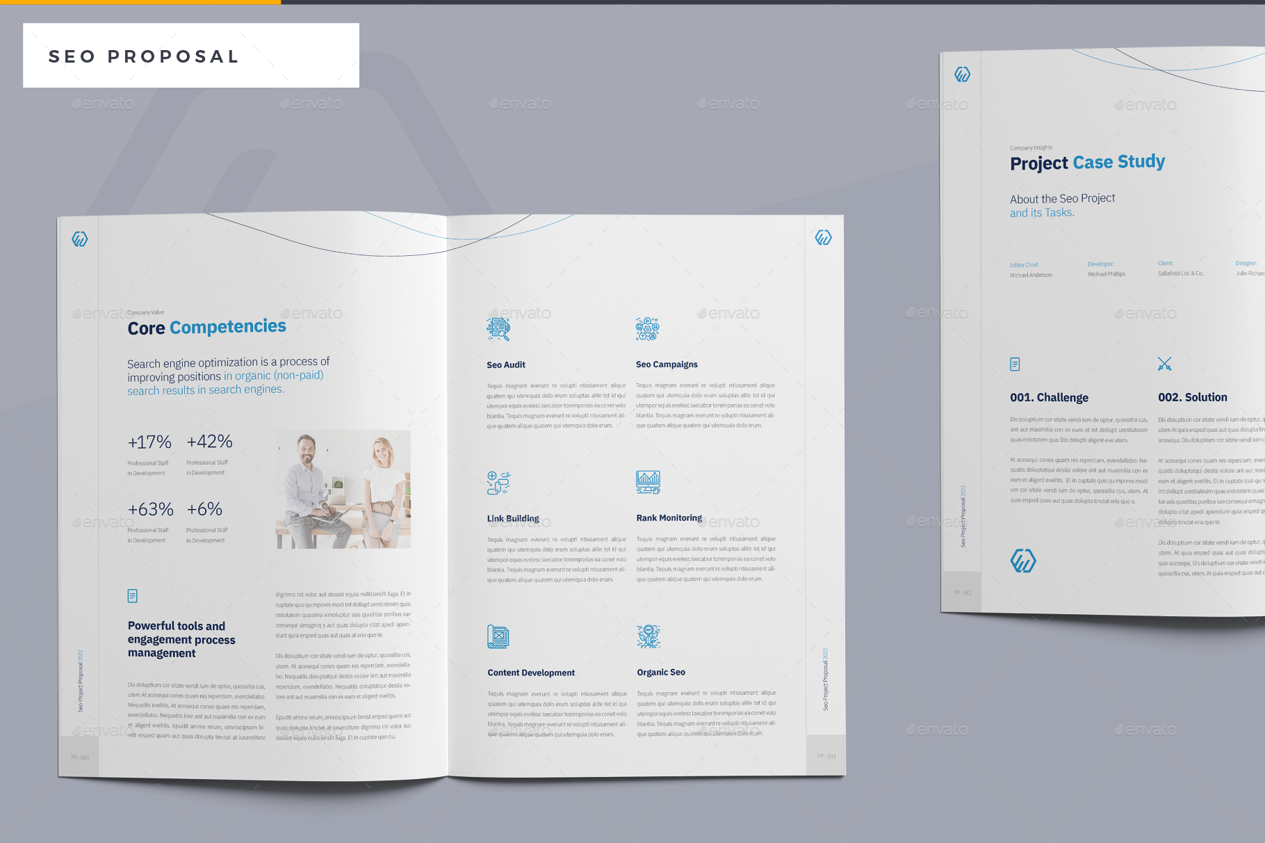 SEO Proposal, Print Templates | GraphicRiver