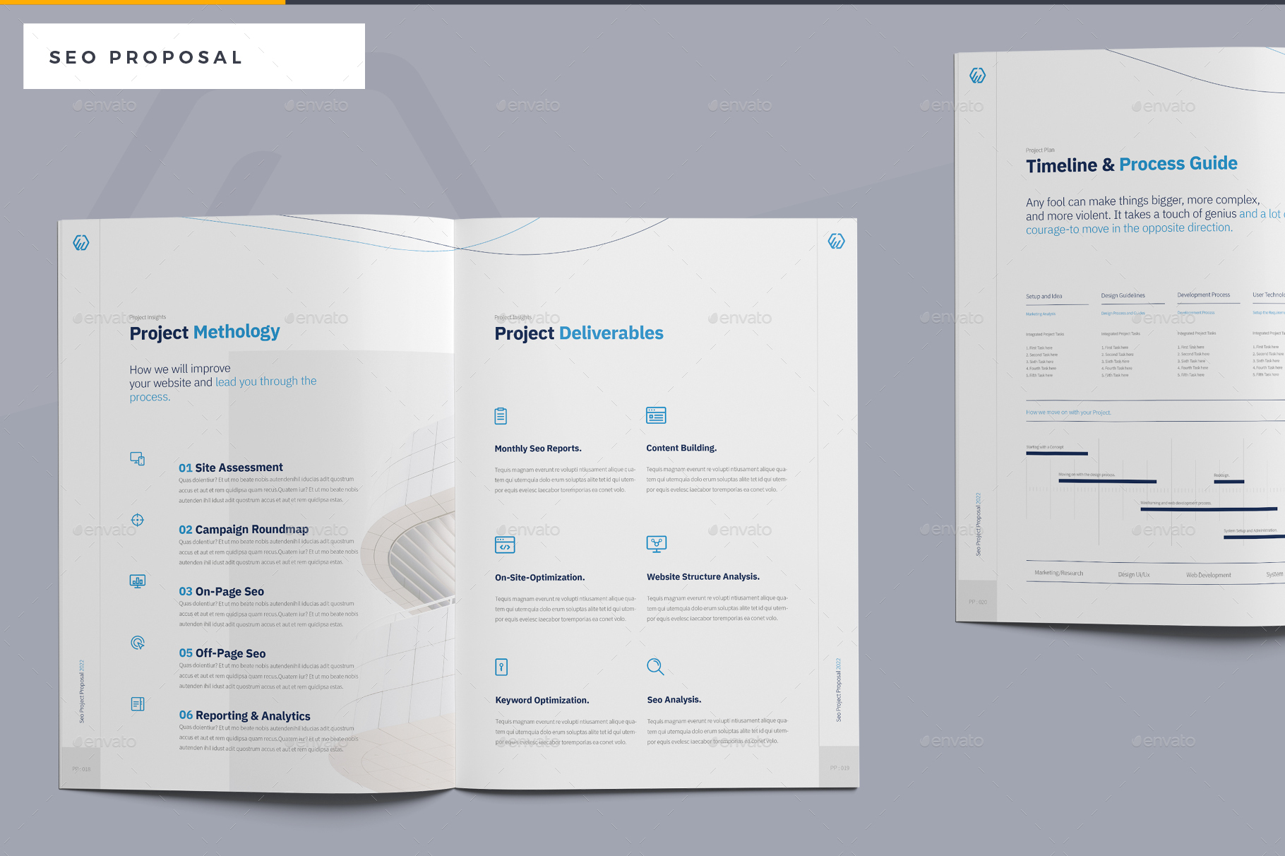 SEO Proposal, Print Templates | GraphicRiver