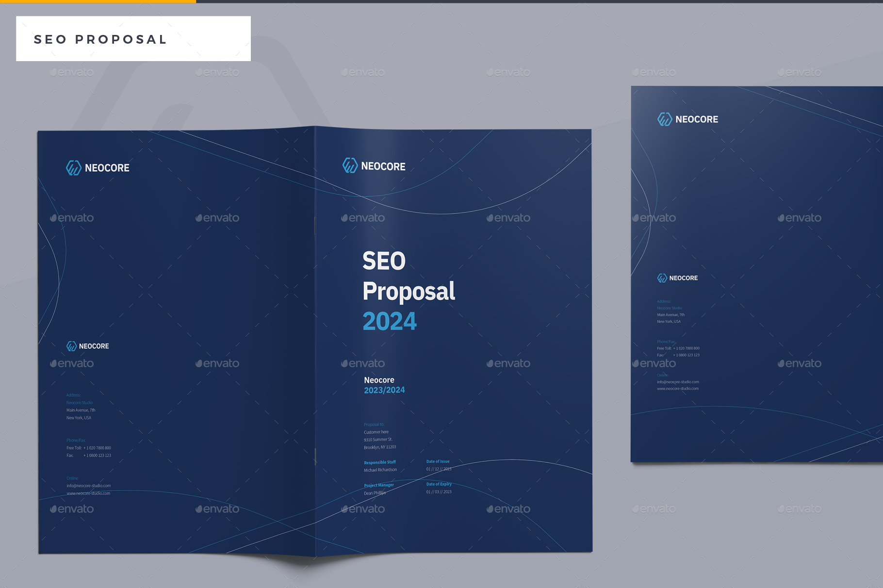 SEO Proposal, Print Templates | GraphicRiver