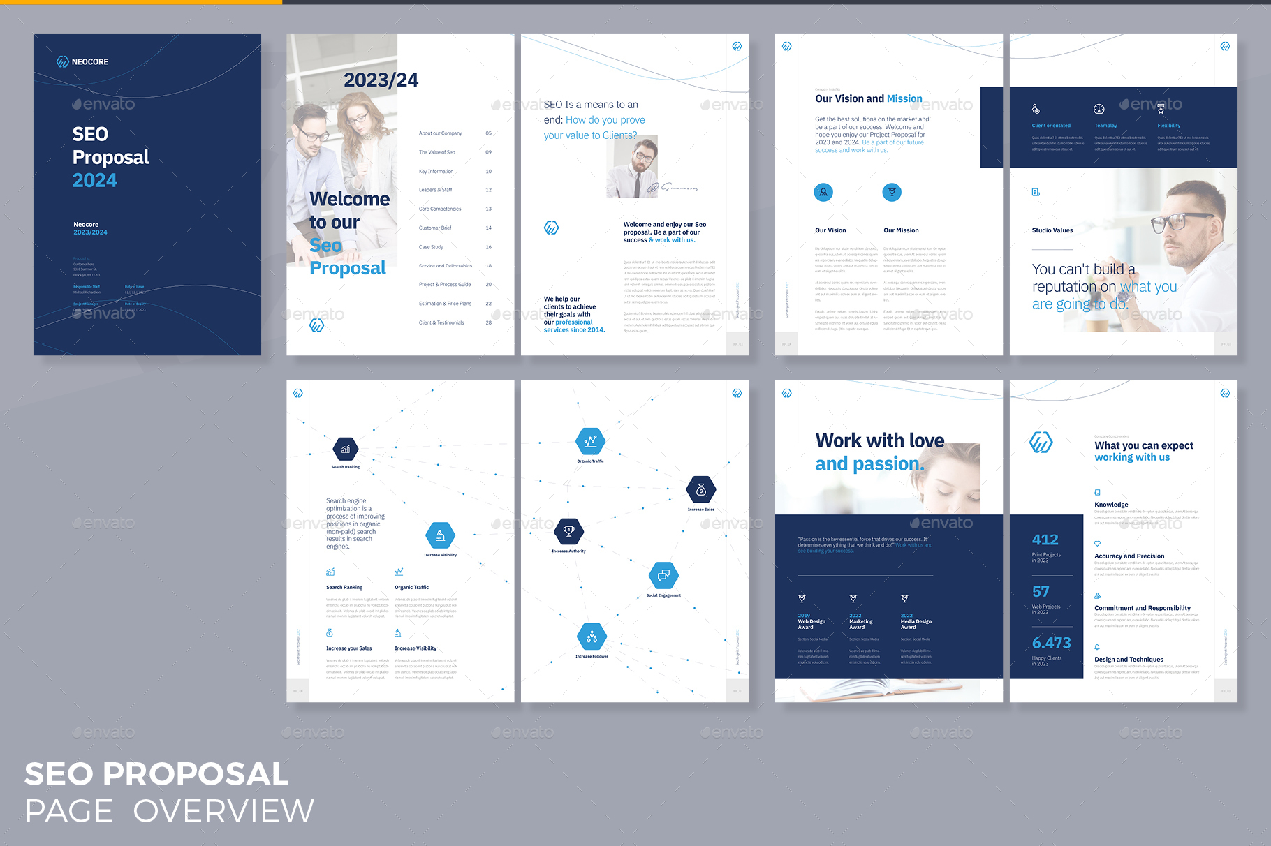 SEO Proposal, Print Templates | GraphicRiver