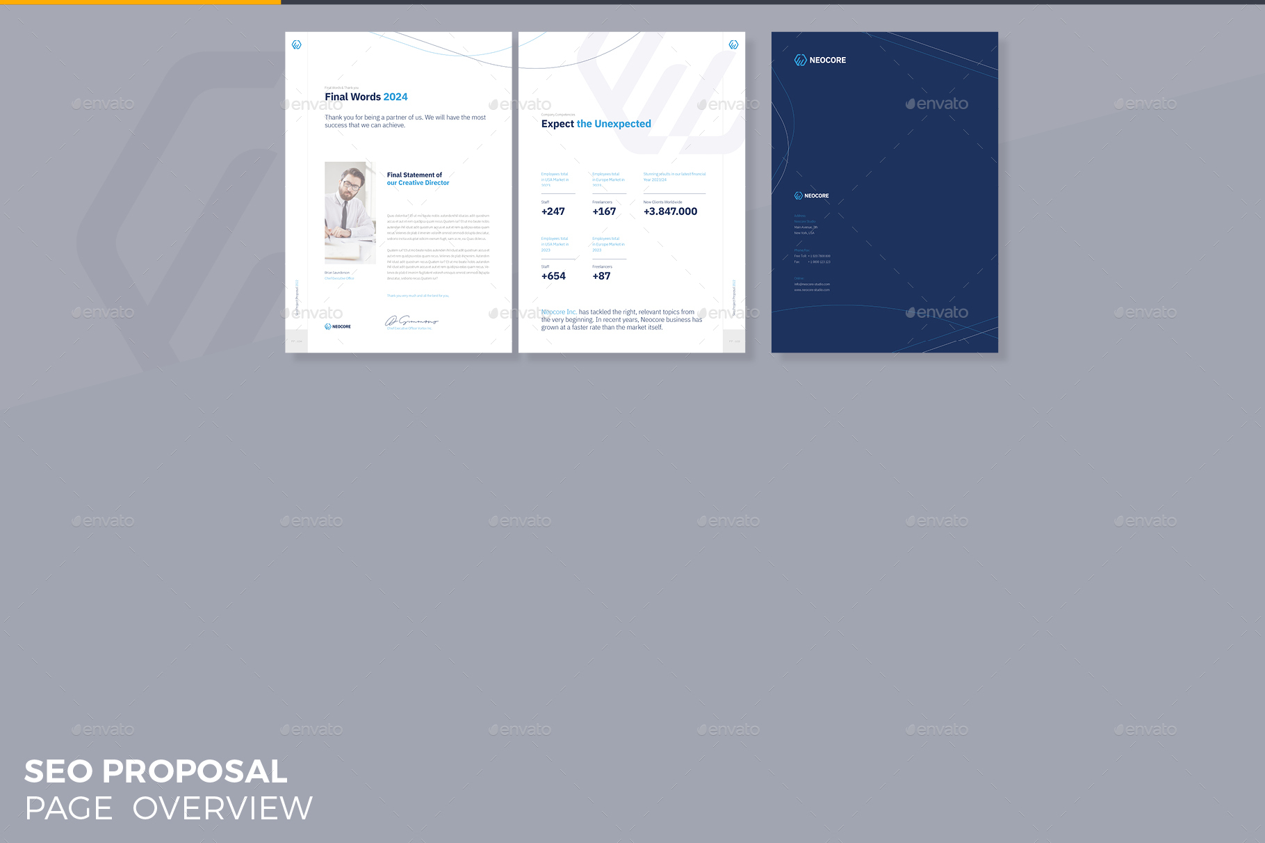 SEO Proposal, Print Templates | GraphicRiver