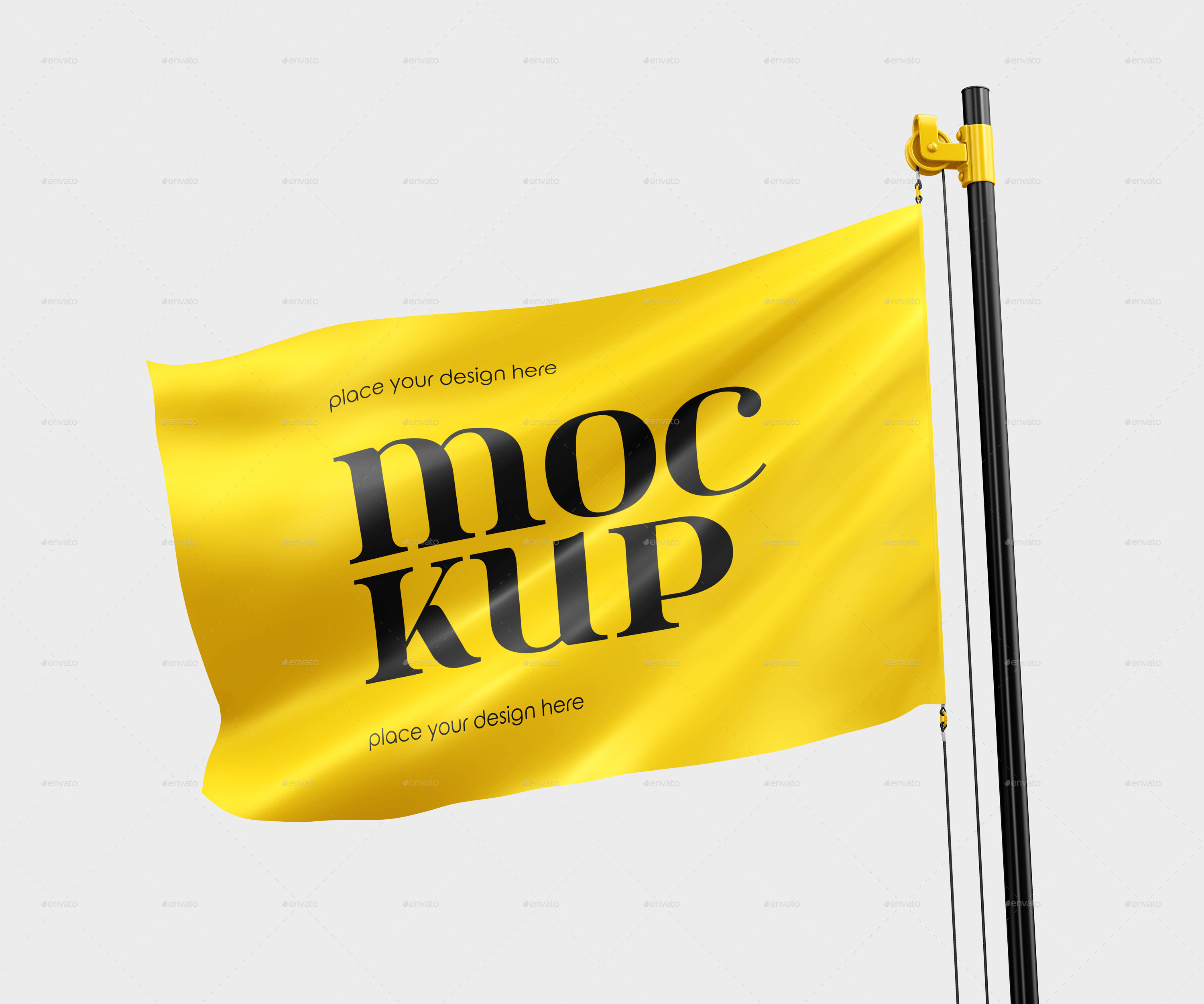 Flag Mockup Set, Graphics | GraphicRiver