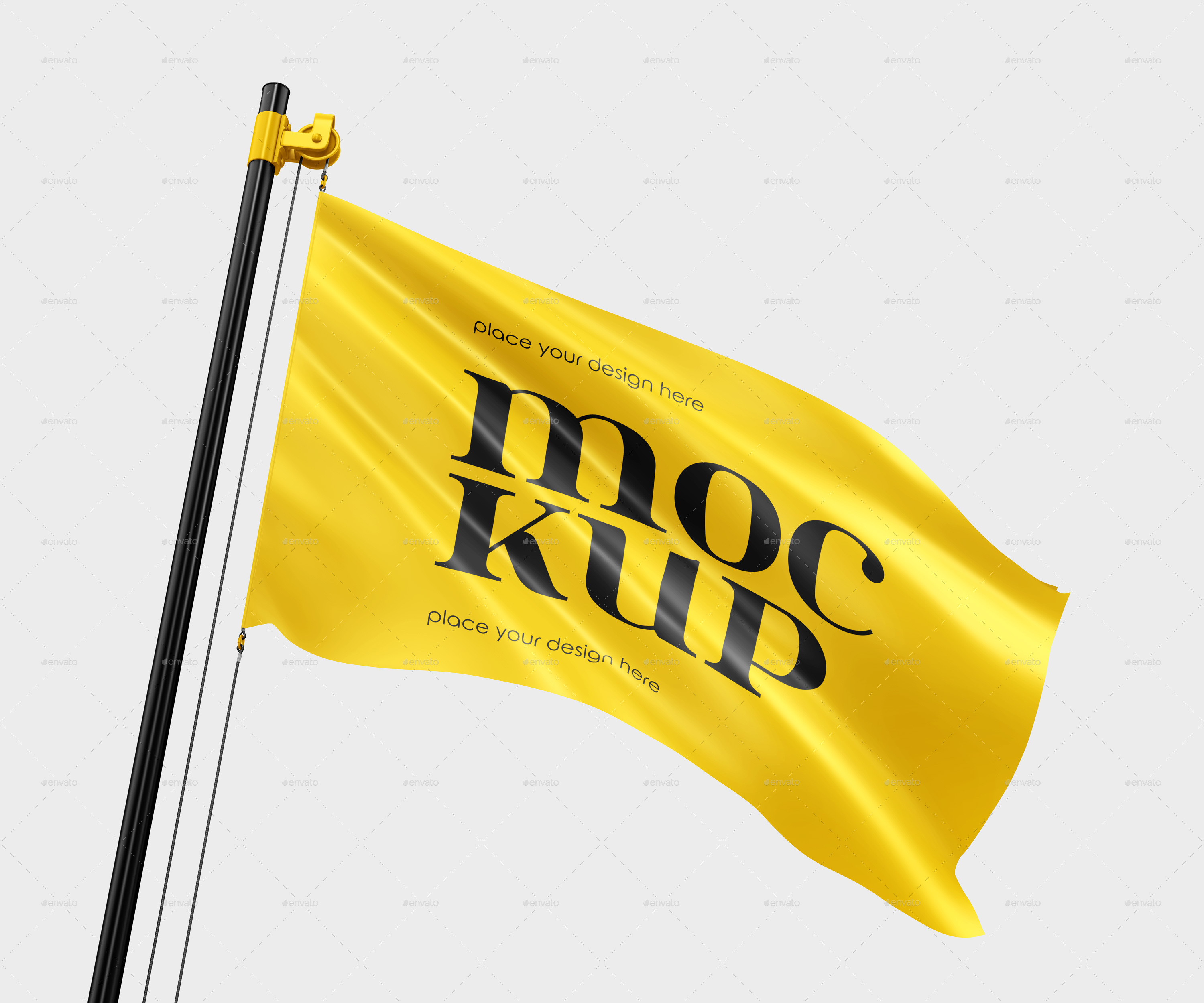 Flag Mockup Set, Graphics | GraphicRiver