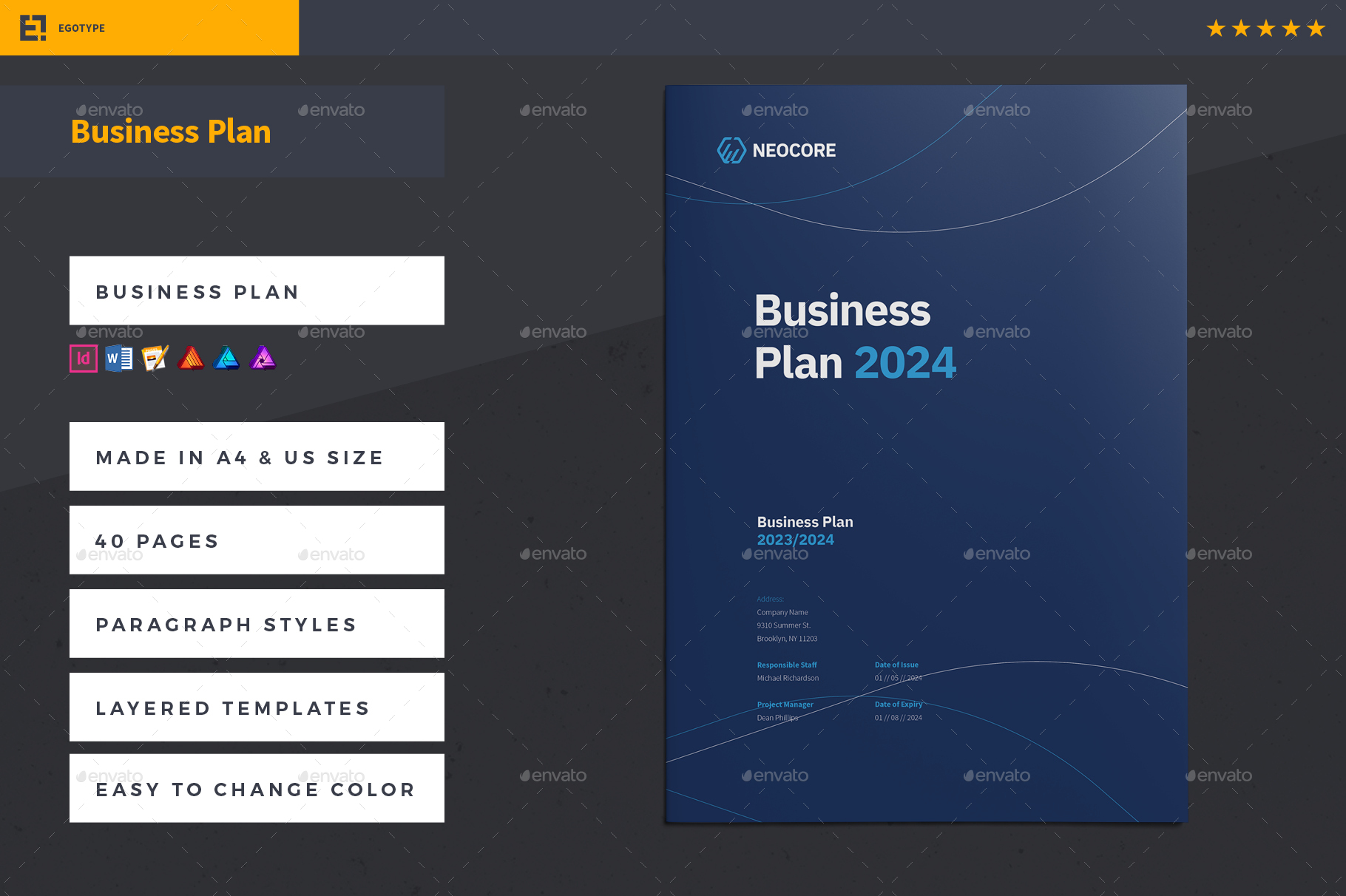 Business Plan, Print Templates | GraphicRiver