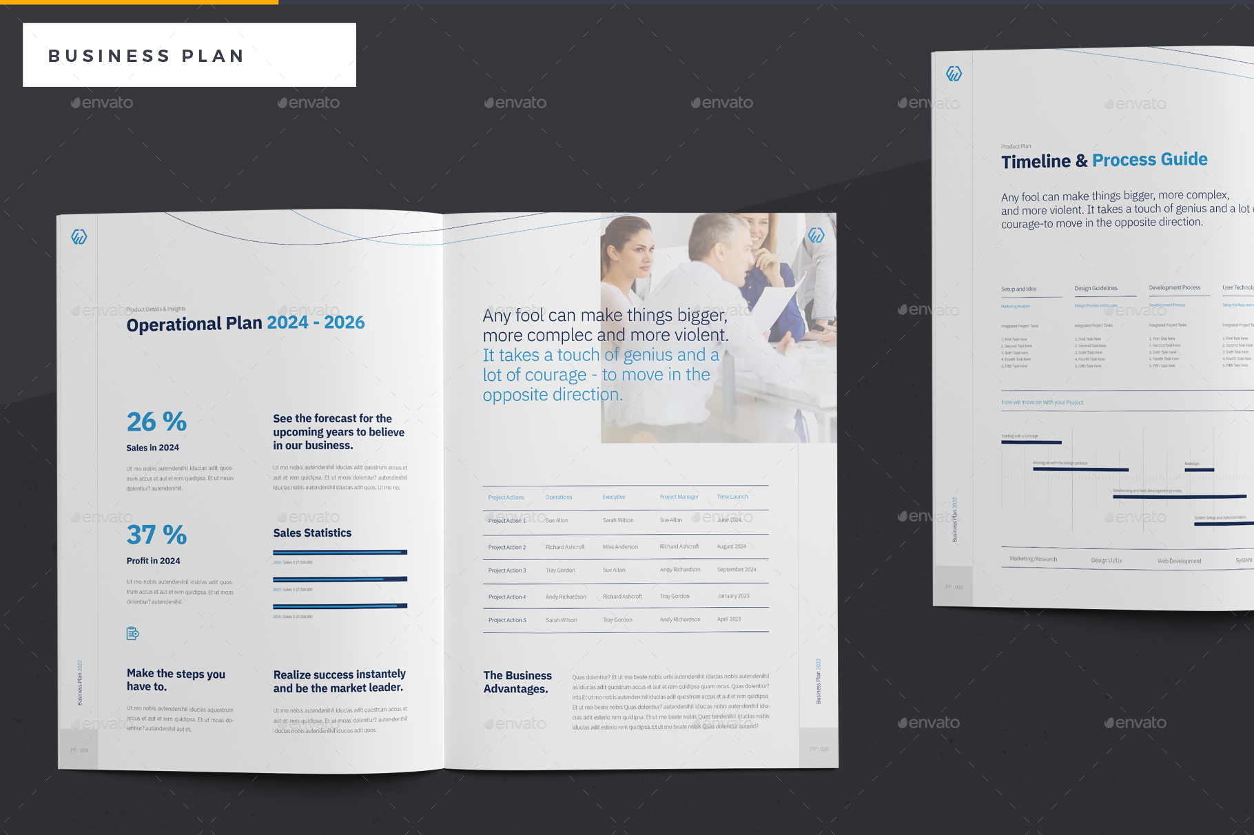 Business Plan, Print Templates | GraphicRiver