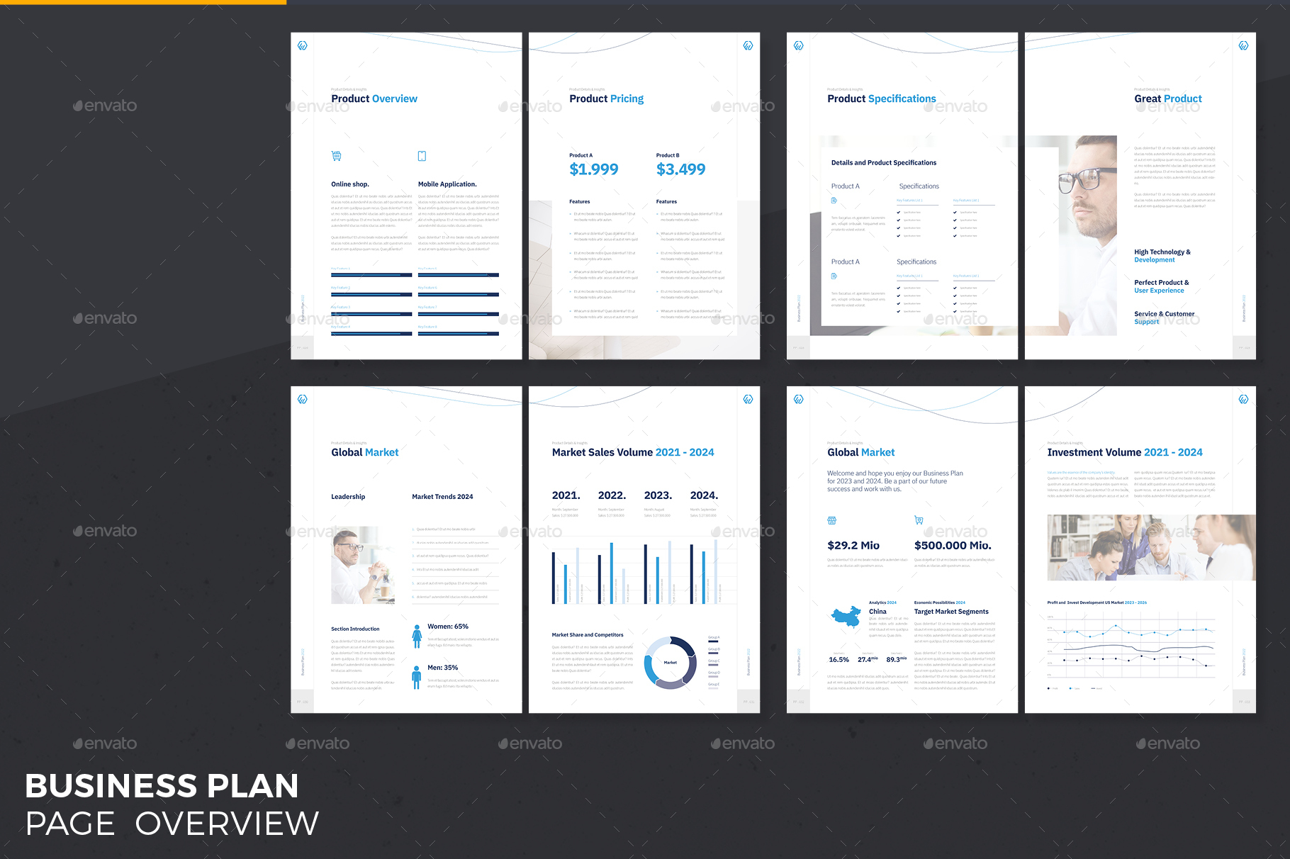 Business Plan, Print Templates | GraphicRiver