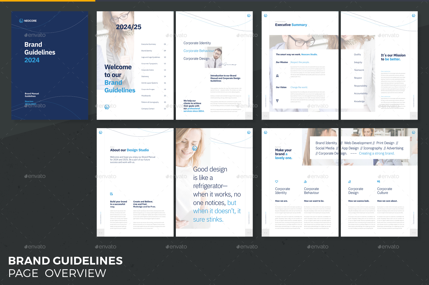 Brand Manual, Print Templates | GraphicRiver