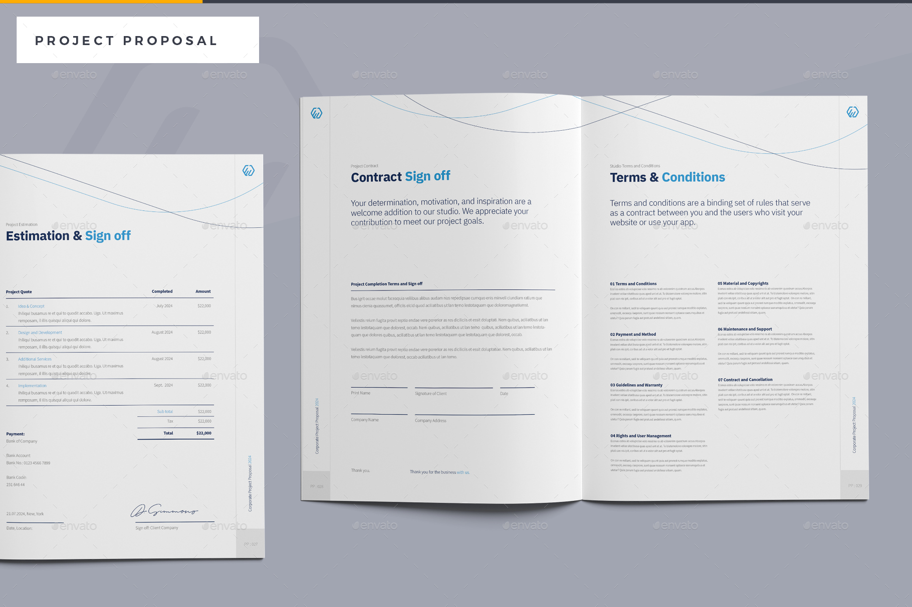 Proposal, Print Templates | GraphicRiver