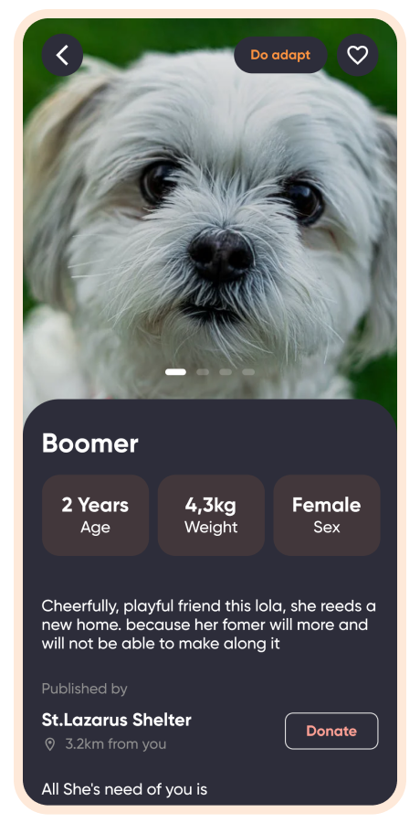 GoPet: Pet Adoption | Pets Product Shop | Pet Hire & Booking | Pets Grooming & Care | Flutter UI ...