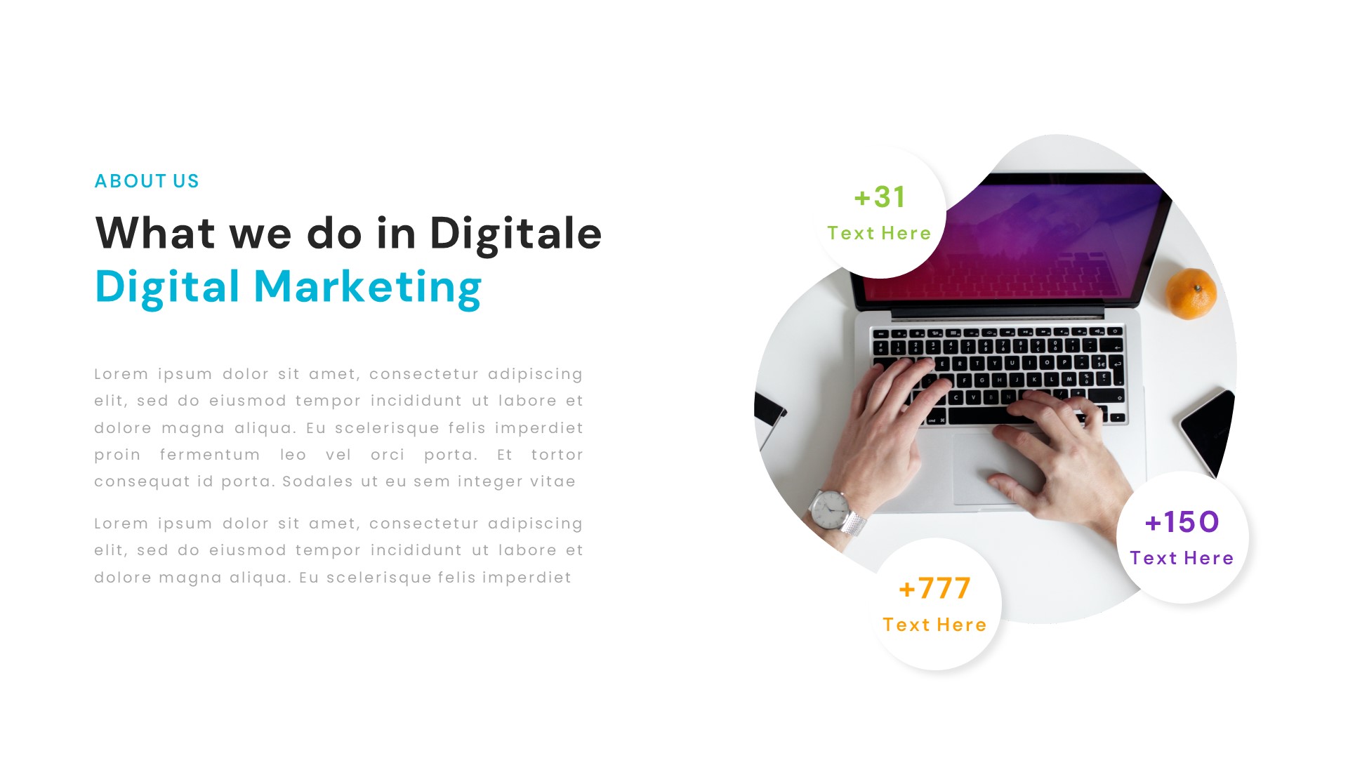 Digitale – Digital Agency Keynote Template, Presentation Templates