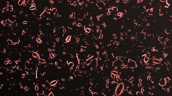 Flying Number Pink, Motion Graphics | VideoHive