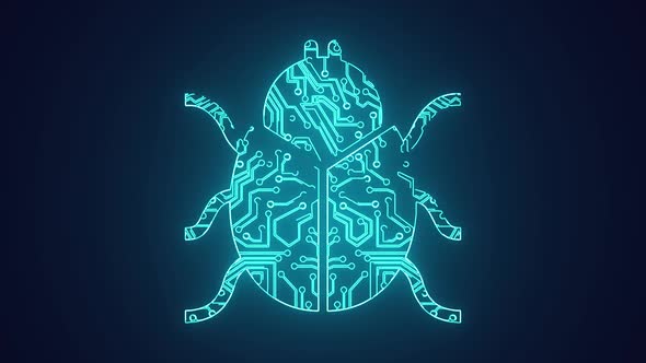 Cybersecurity : Malware Virus Concept Animation, Motion Graphics ...