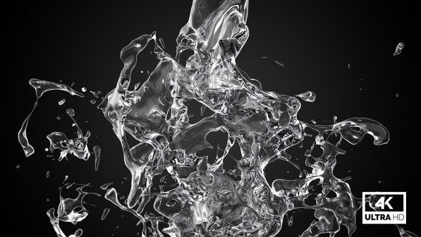 Pure Water Jet Stream Splash V5, Motion Graphics | VideoHive