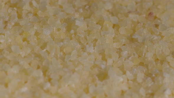 Tiny Beetles in Semolina. Macro Footage with Insects in Food., Stock ...