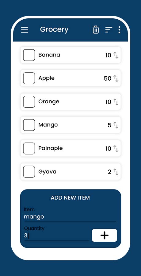 Grocery Shopping List - Shopping List - To Do Buy - Grocery List App ...
