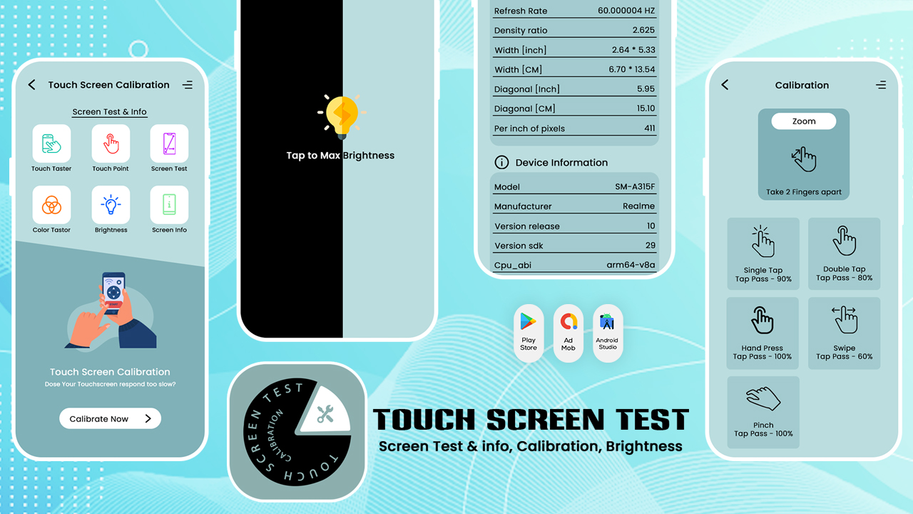 Touch Screen Test - Touch Test App - Multi Touch Application Test ...