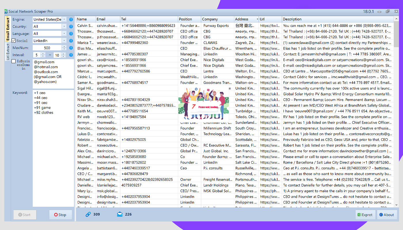 Social Network Data Scraper Pro by IonicStudio | CodeCanyon