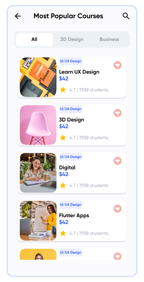 GoLearn - Online Courses Learning App | Udemy | LMS App | Online ...